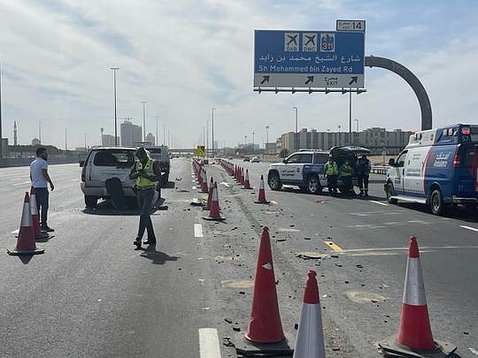 1 person dead, 14 injured in Dubai traffic accidents