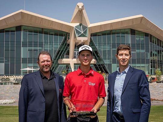 Toby Bishop wins Abu Dhabi Golf Club Men’s Amateur Open