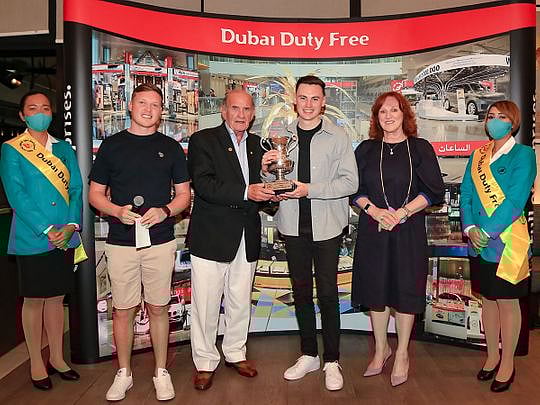 Ferguson claims the Dubai Duty Free Mark Fahy Memorial at Dubai Hills