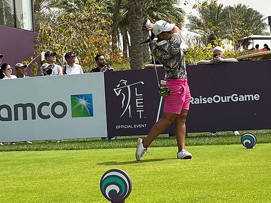 Kristyna Napoleaova: Tough day for me at Aramco Saudi Ladies International