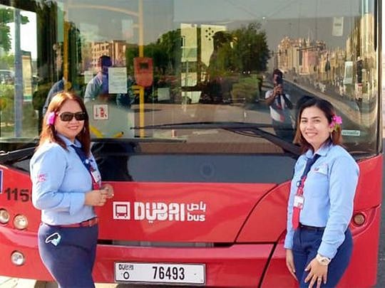 Watch: UAE’s first lady bus drivers who feel like ‘rock stars’ in Dubai