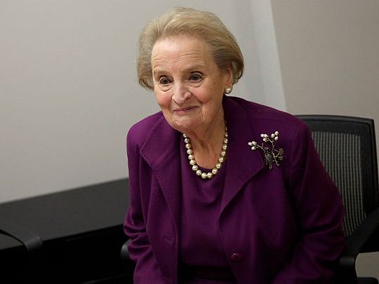 Madeleine Albright, first female US secretary of state, dies