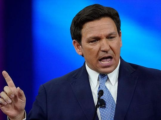 Ron DeSantis, Republican W. House hopeful, reelected Florida governor ...