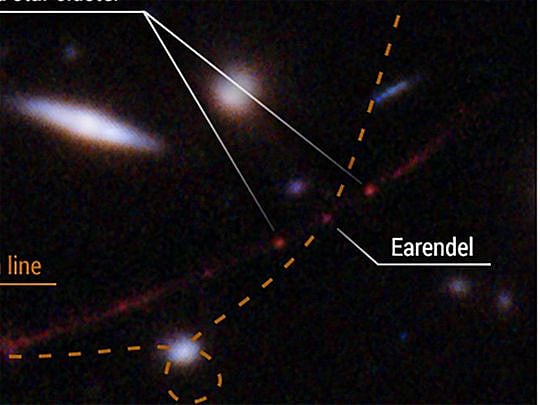 Hubble telescope spots Earendel, the most distant star on record