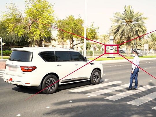 Watch: Abu Dhabi Police activate radars to monitor safety at pedestrian ...