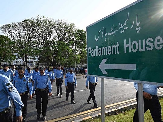 Pakistan parliament resumes session for no-confidence vote against PM ...