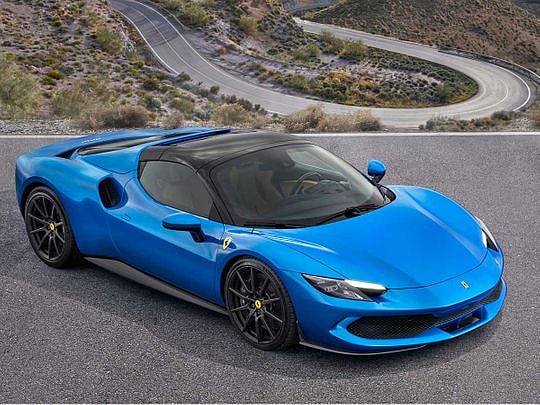 Ferrari reveals 296 GTS convertible hybrid supercar