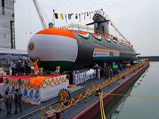 India: Vagsheer, last Scorpene Submarine of Project-75, launched