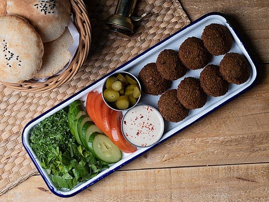 Vegan recipe for Palestinian falafel