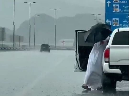UAE: More rain and cloudy weather in Sharjah, Fujairah and Al Ain
