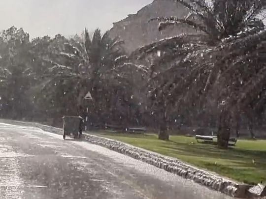 Watch: Rain in Dubai, Al Ain, Abu Dhabi, dust alert out due to strong ...