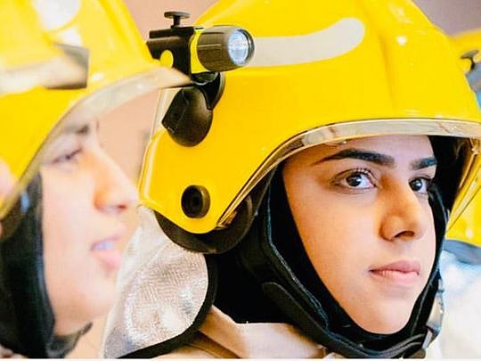 UAE: A fire doesn’t distinguish between man or woman, female Emirati ...