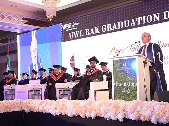 University of West London RAK Branch Campus celebrates graduations