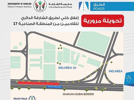 UAE traffic alert: Sharjah Ring Road to be closed on Saturday for ...