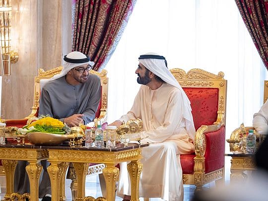 Video: President Mohamed bin Zayed meets Vice-President Mohammed bin ...