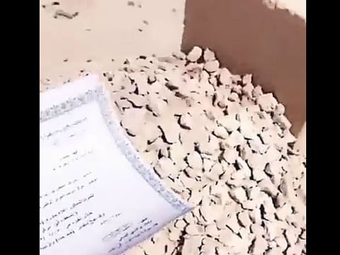 Watch: Saudi military graduate shares joy with dead father