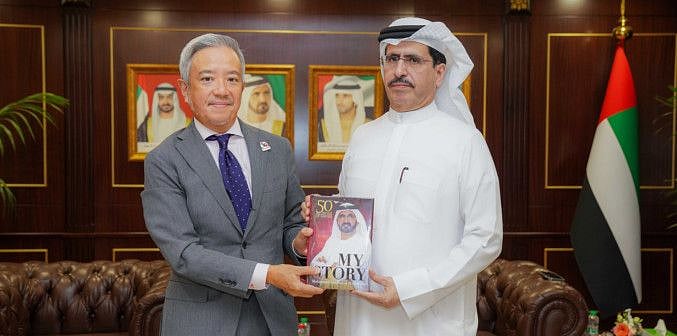 DEWA Chief and Japanese Consul General talk about cooperation in clean ...