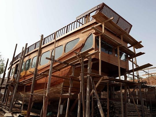 Photos: Inside a traditional dhow factory in Muscat