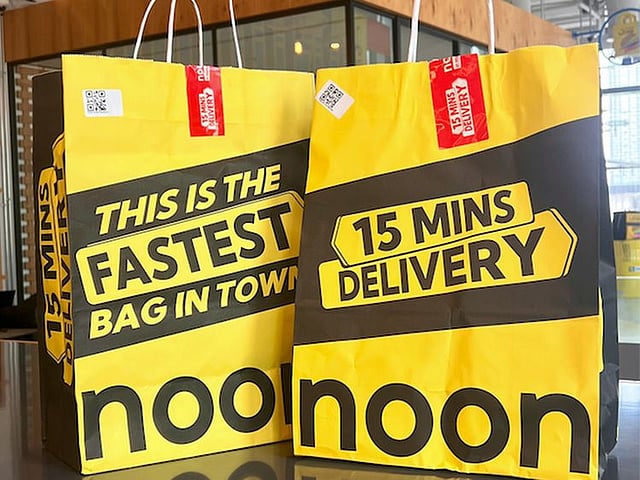 In Dubai, delivery times on online orders are now down to the minutes