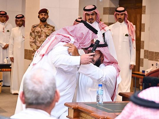 Watch: Saudi pardons killer of only son, for nothing in return