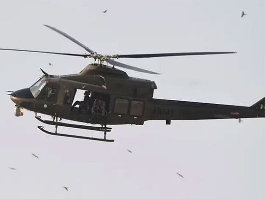 Pakistani army helicopter missing in flood relief mission