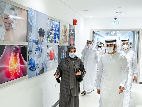 Watch: Sheikh Hamdan opens new Dh177 million outpatient building at ...