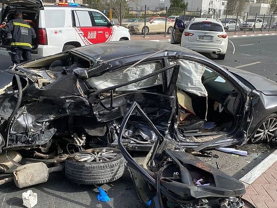 2 dead, 4 seriously injured in Dubai traffic accident