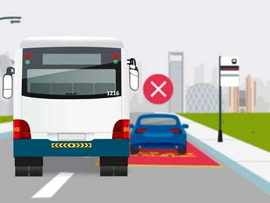 Avoid parking in public bus lay-bys or pay Dh2,000 fine, Abu Dhabi ...