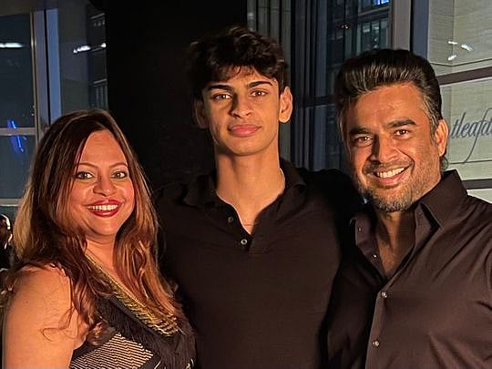 Bollywood actor R Madhavan wishes son Vedaant on his 17th birthday with ...