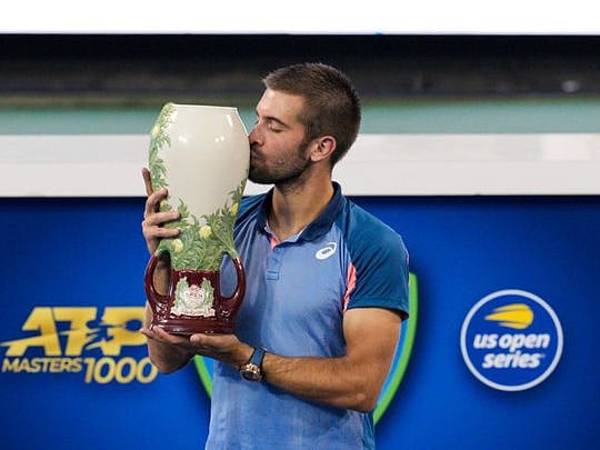 Coric beats Tsitsipas to win Cincinnati and signal return to fitness