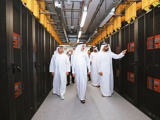 DEWA reviews largest green data centre in MENA region