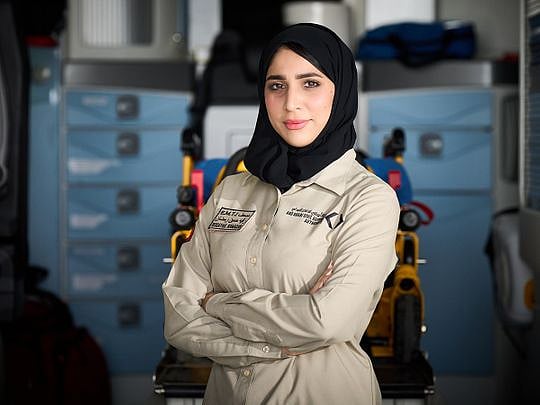 Emirati female paramedic says saving lives is her biggest reward