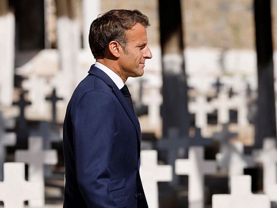 Macron looks to past and future on Algeria visit to mend ties