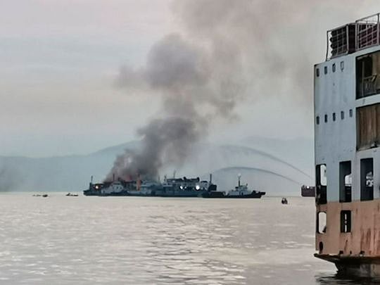 More than 80 people rescued from Philippine ferry fire