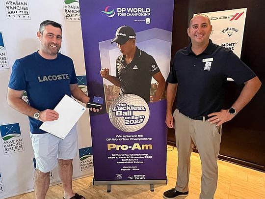 Luckiest Ball on Earth kicks off at Arabian Ranches Golf Club