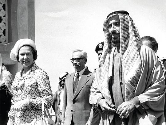 Photos: Queen Elizabeth’s UAE visits