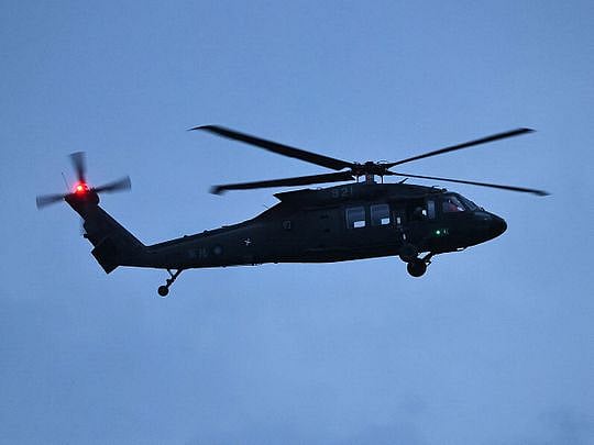 Black Hawk helicopter crash kills 3 in Kabul during training