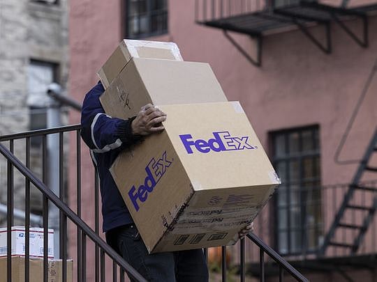 FedEx has biggest drop in over 40 years after pulling forecast
