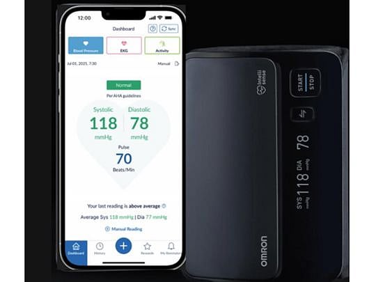 Choose OMRON EVOLV for accurate, smart BP monitoring