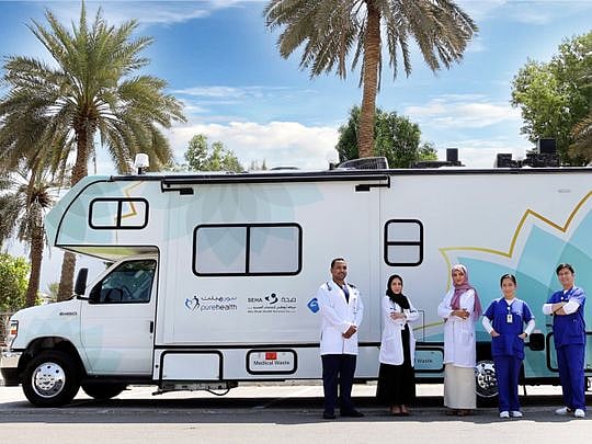 Abu Dhabi launches mobile public clinics to provide easy access to ...