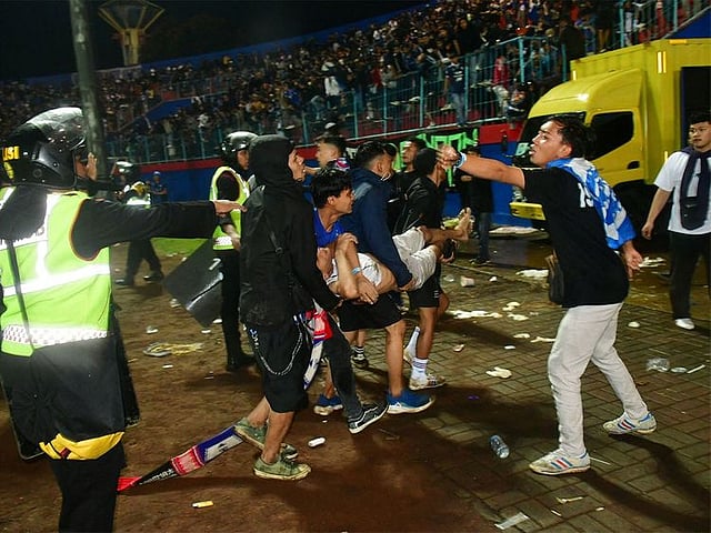A look at some of the world’s major crowd disasters