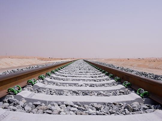 Oman and Etihad Rail Co, Mubadala sign agreement to develop rail network