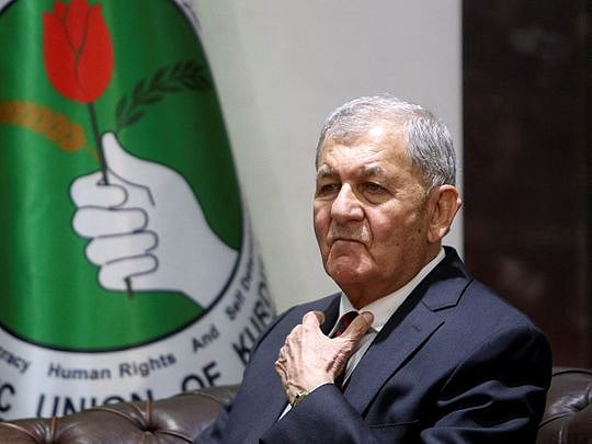 Braving rocket attack, Iraqi MPs elect Abdul Latif Rashid as new president