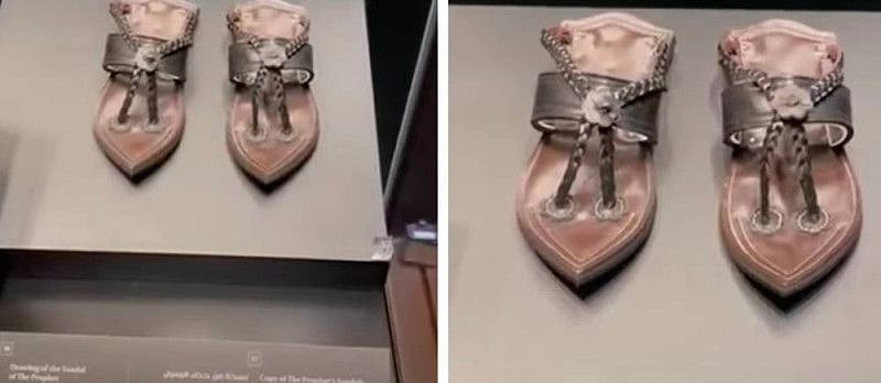 Watch video: Replica of Prophet’s sandals showcased at Saudi exhibit