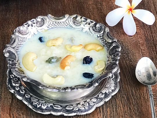 Payesh: A classic rice and milk pudding