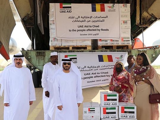 Watch: UAE sends more than 30 tonnes of food to flood-hit Chad