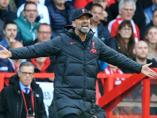 Klopp struggles to explain Liverpool loss at Forest