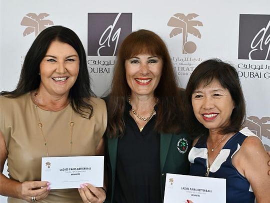 Maya and Wong win Ladies Pairs Betterball at Emirates Golf Club