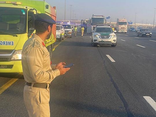 Dubai: One dead, five injured in accident caused by tailgating