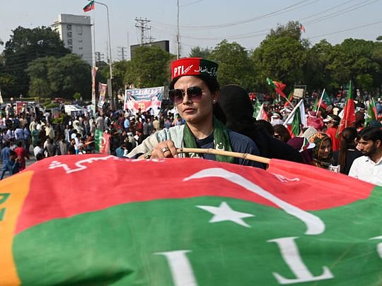 Ex-PM Imran Khan begins ‘long march’ for early Pakistan elections